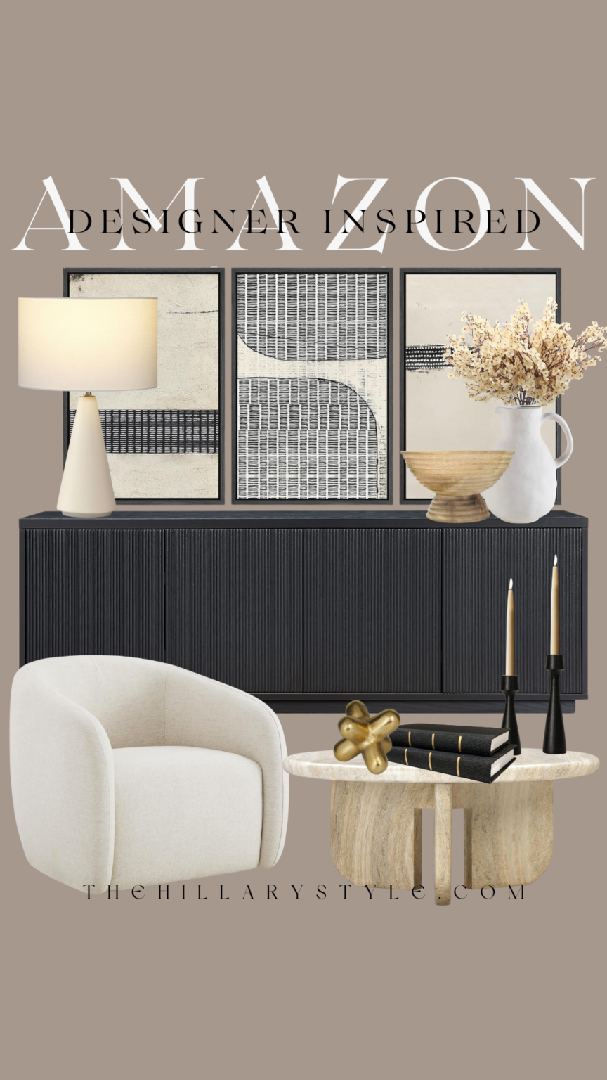 AMAZON Styling Your Space - The Hillary Style