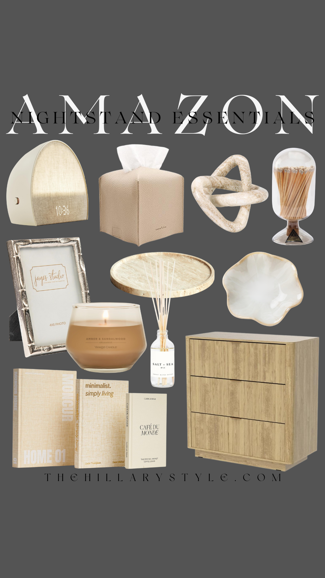 AMAZON Styling Your Space - The Hillary Style
